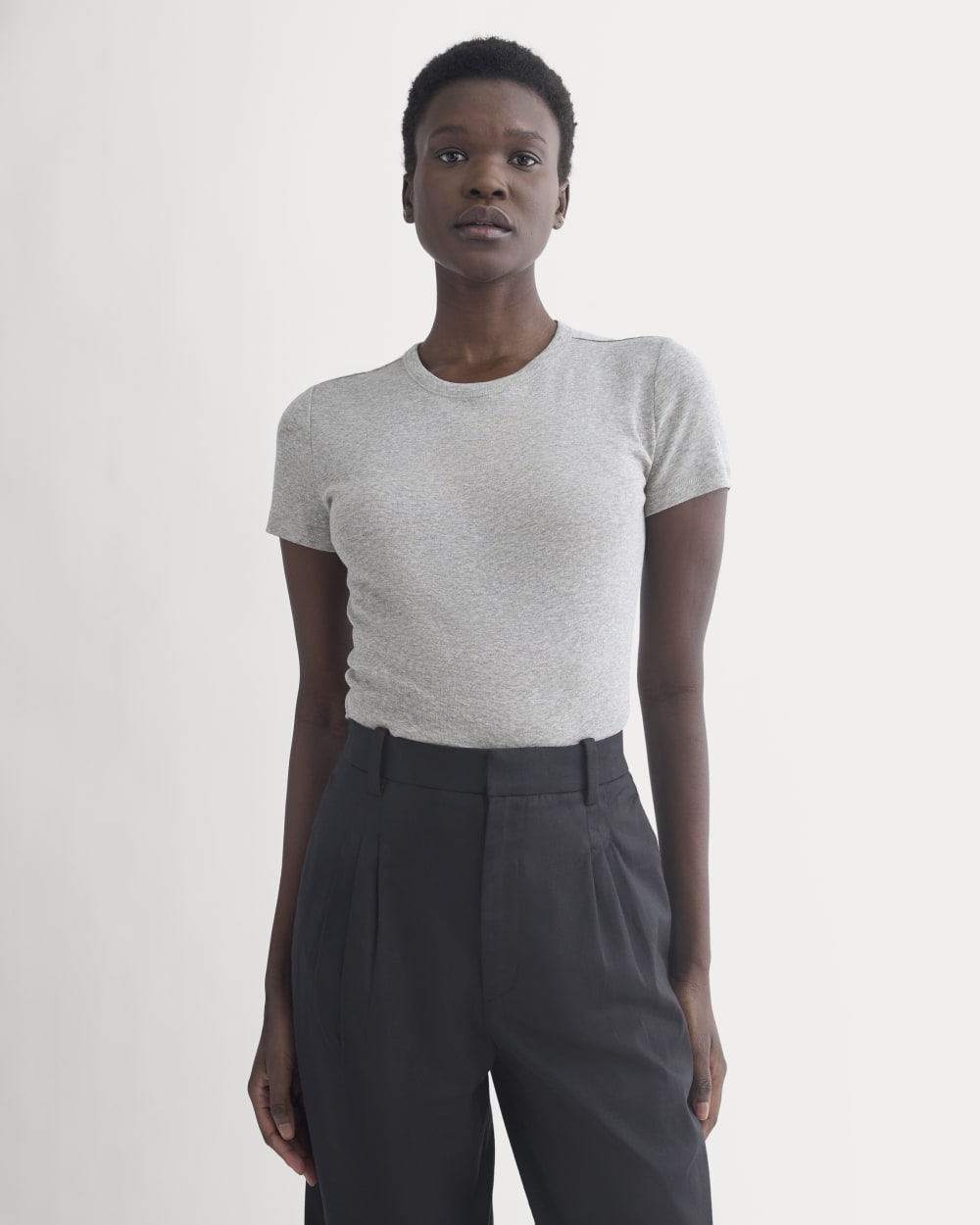 EVERLANE Everlane Tissue Short-Sleeve Crew Neck T-Shirt